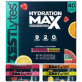 Salty fruit electrolyte hydration packets