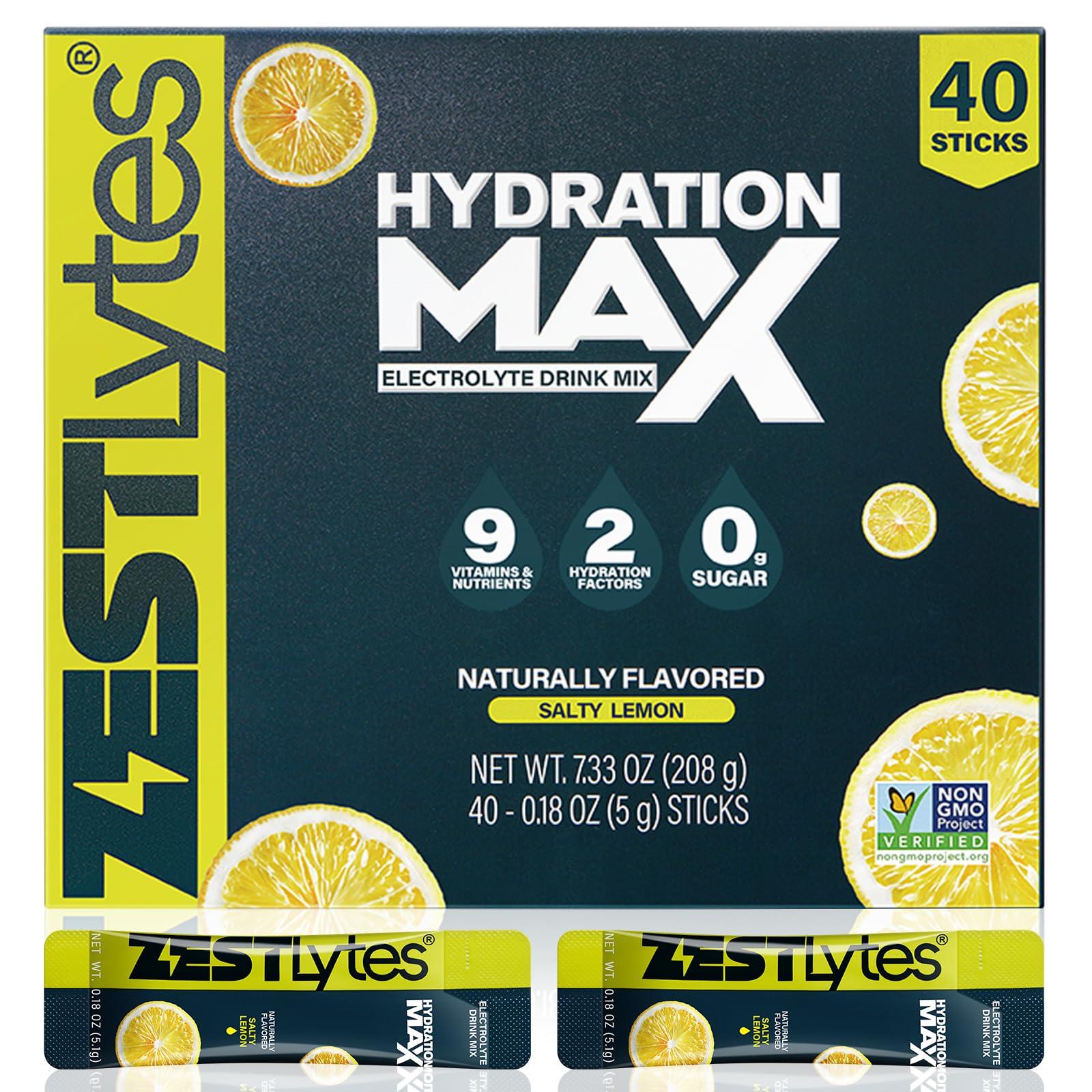 Salty Lemon digestive enzymes packets