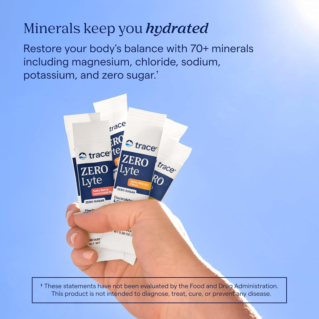 Salty Mango ZeroLyte electrolyte mix packets