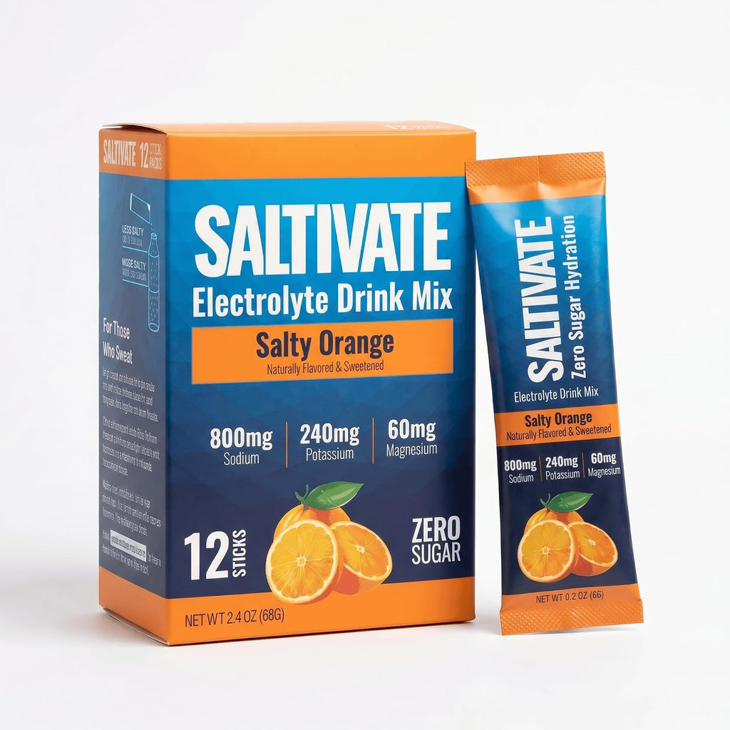 salty orange electrolyte packets