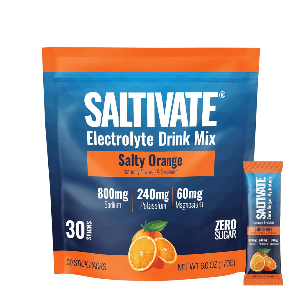 salty orange electrolyte packets