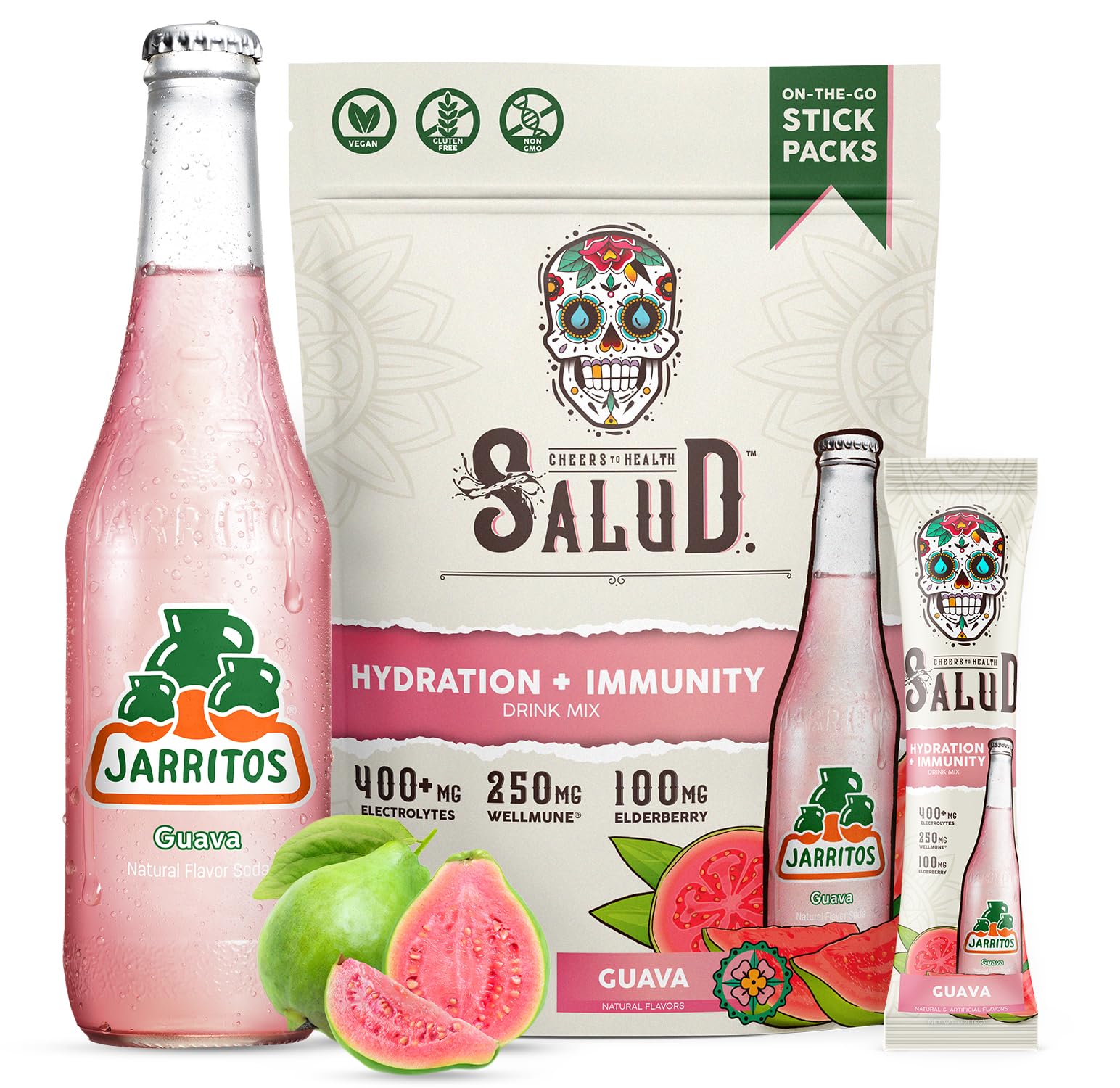 Salud electrolyte powder for hydration