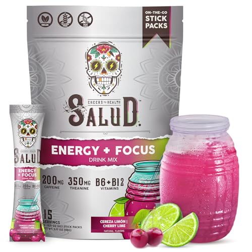Salud energy drink mix cherry lime
