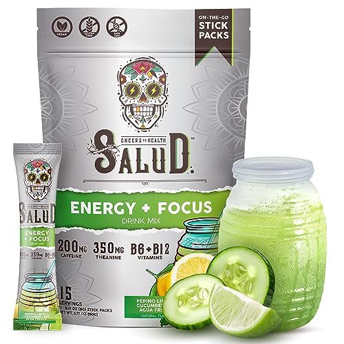 Salud Energy Drink Mix Cucumber Lime