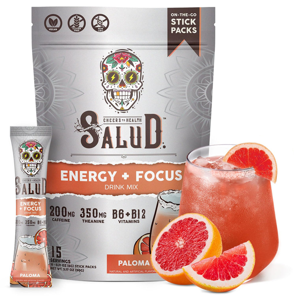 Salud energy drink mix for focus