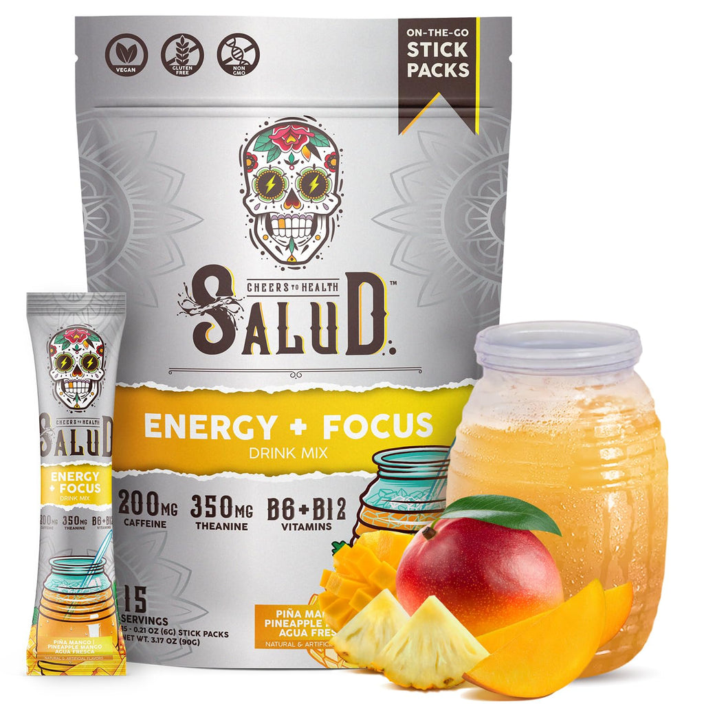 Salud energy drink mix pineapple mango