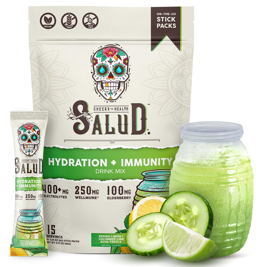 Salud hydration drink mix cucumber lime