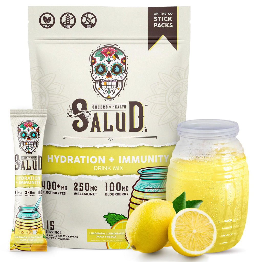 Salud hydration drink mix lemonade
