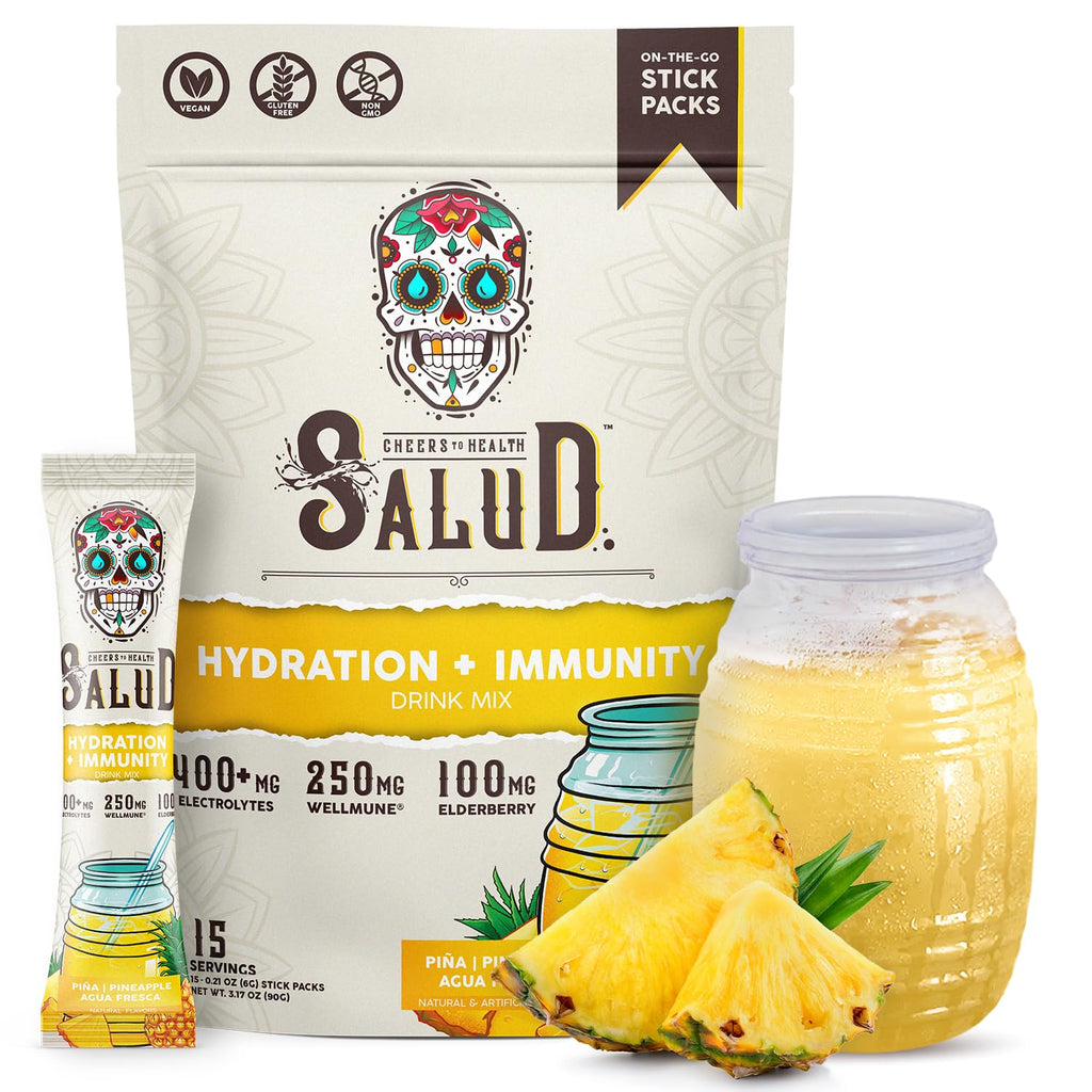 Salud hydration drink mix pineapple