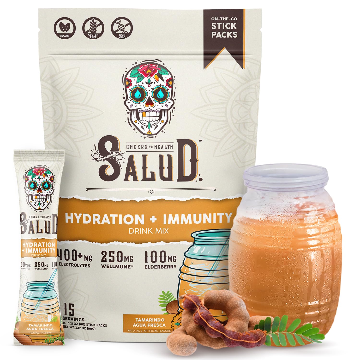 Salud hydration drink mix tamarindo