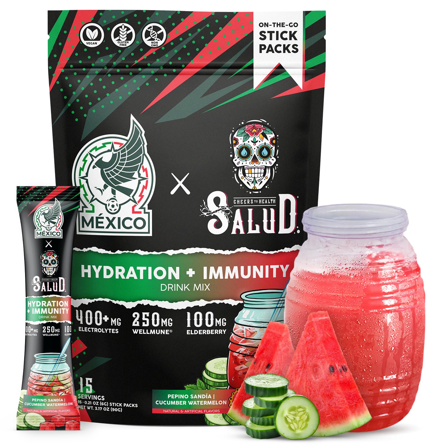 Salud x México hydration drink mix