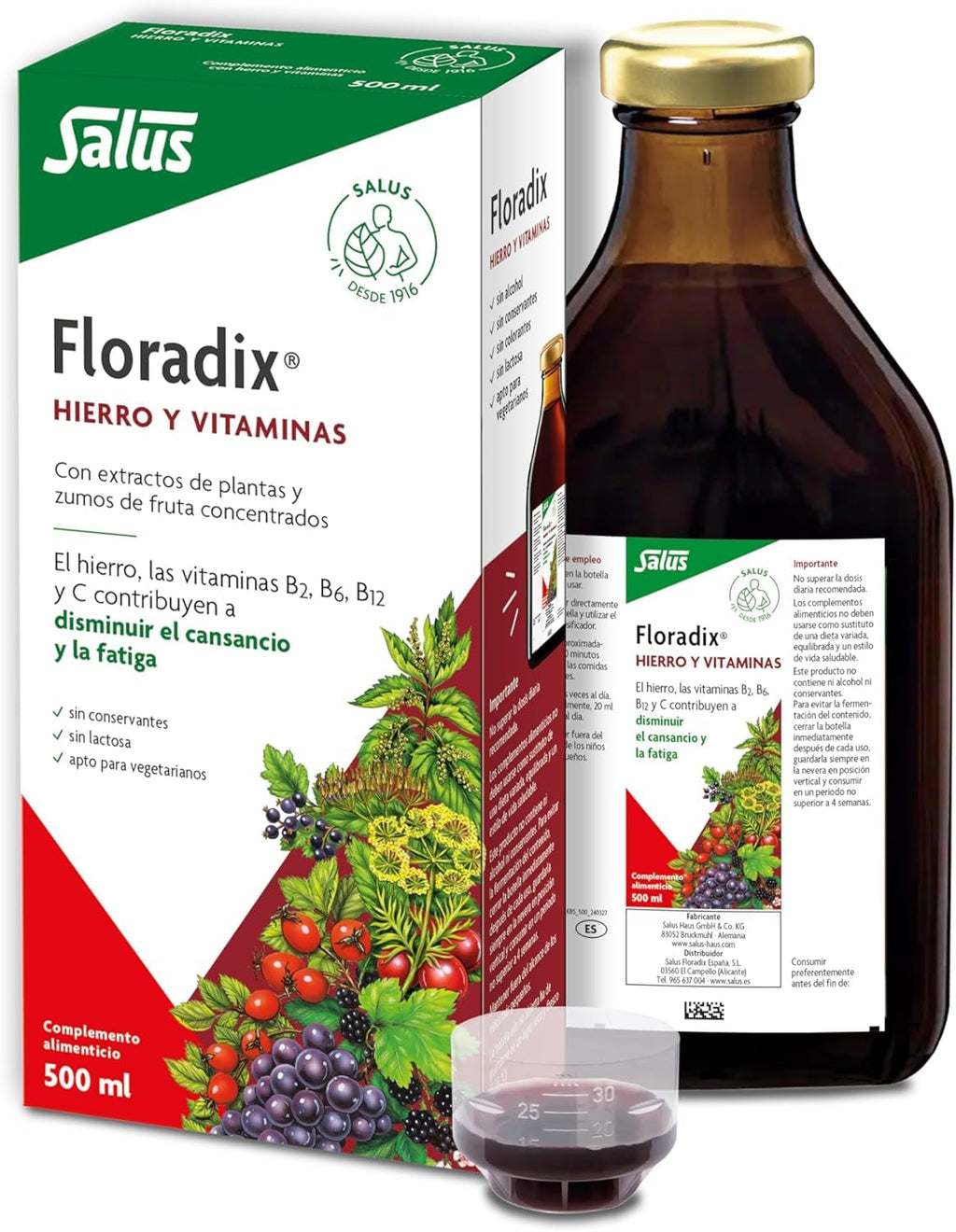 SALUS Floradix liquid iron supplement