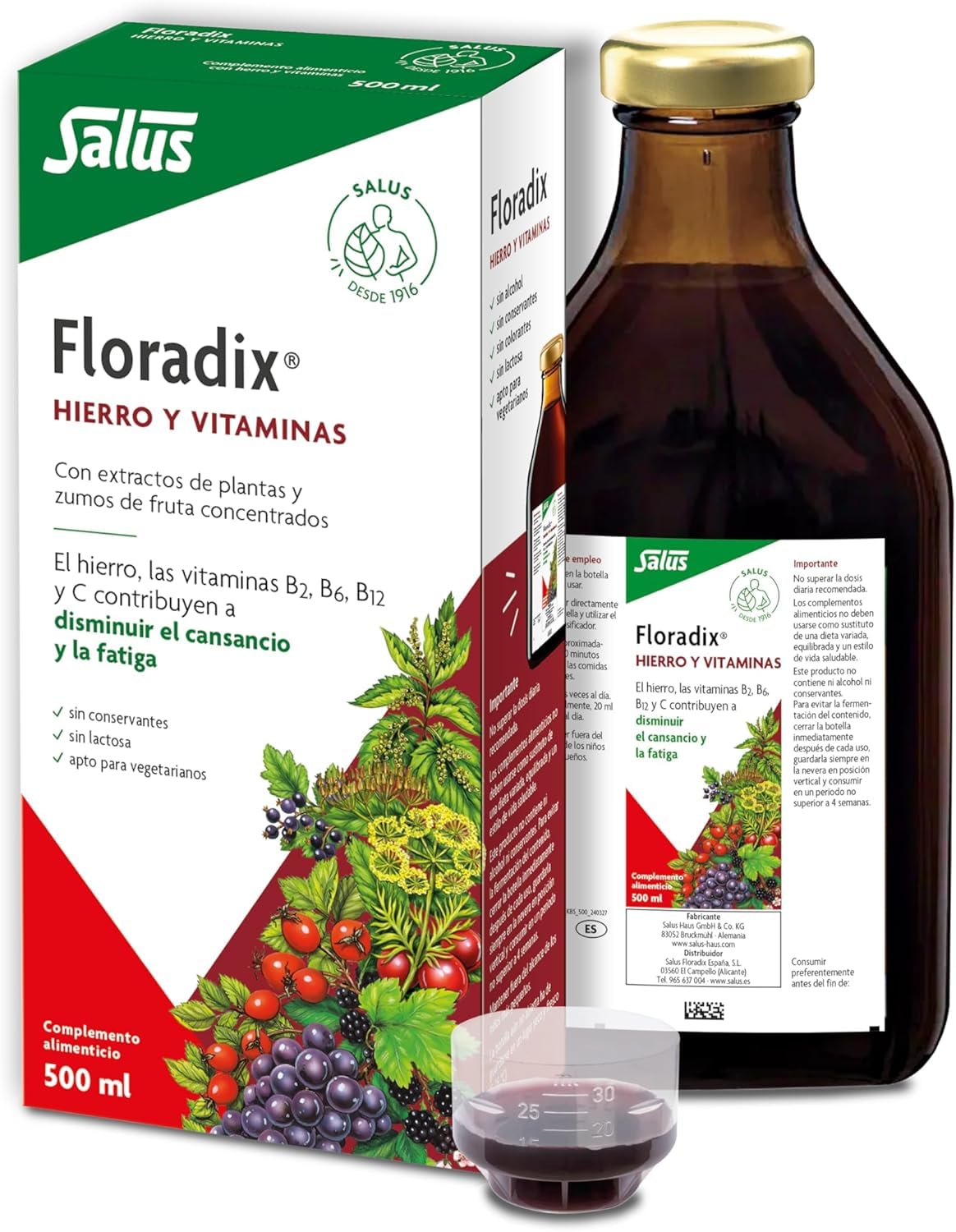 SALUS Floradix liquid iron supplement