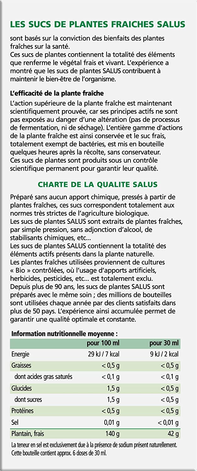 Salus health supplement for vitality