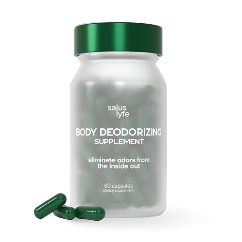 Salus Lyfe Chlorophyll Body Deodorizing Supplement | All-Natural Capsules for Men & Women | 60 Count for Underarms & Private Areas - 2
