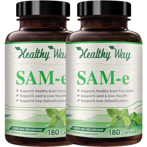SAM-e 1500 mg mood support capsules