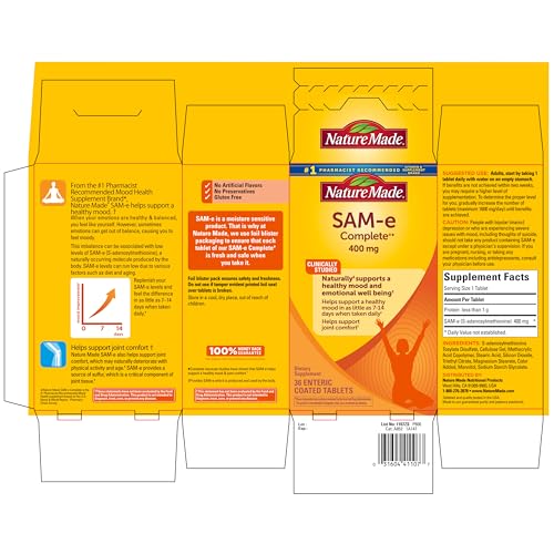SAM-e complete for mental clarity