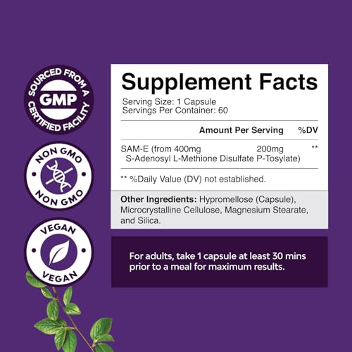 Sam-E for improved mood stability