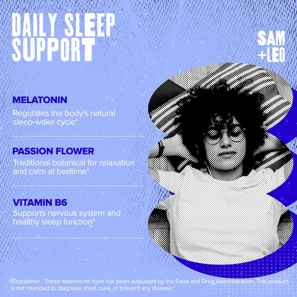 SAM+LEO kids sleep gummies