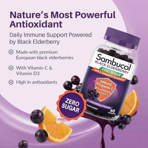 Sambucol black elderberry health benefits