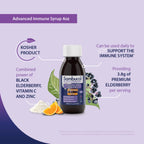 Sambucol black elderberry syrup benefits