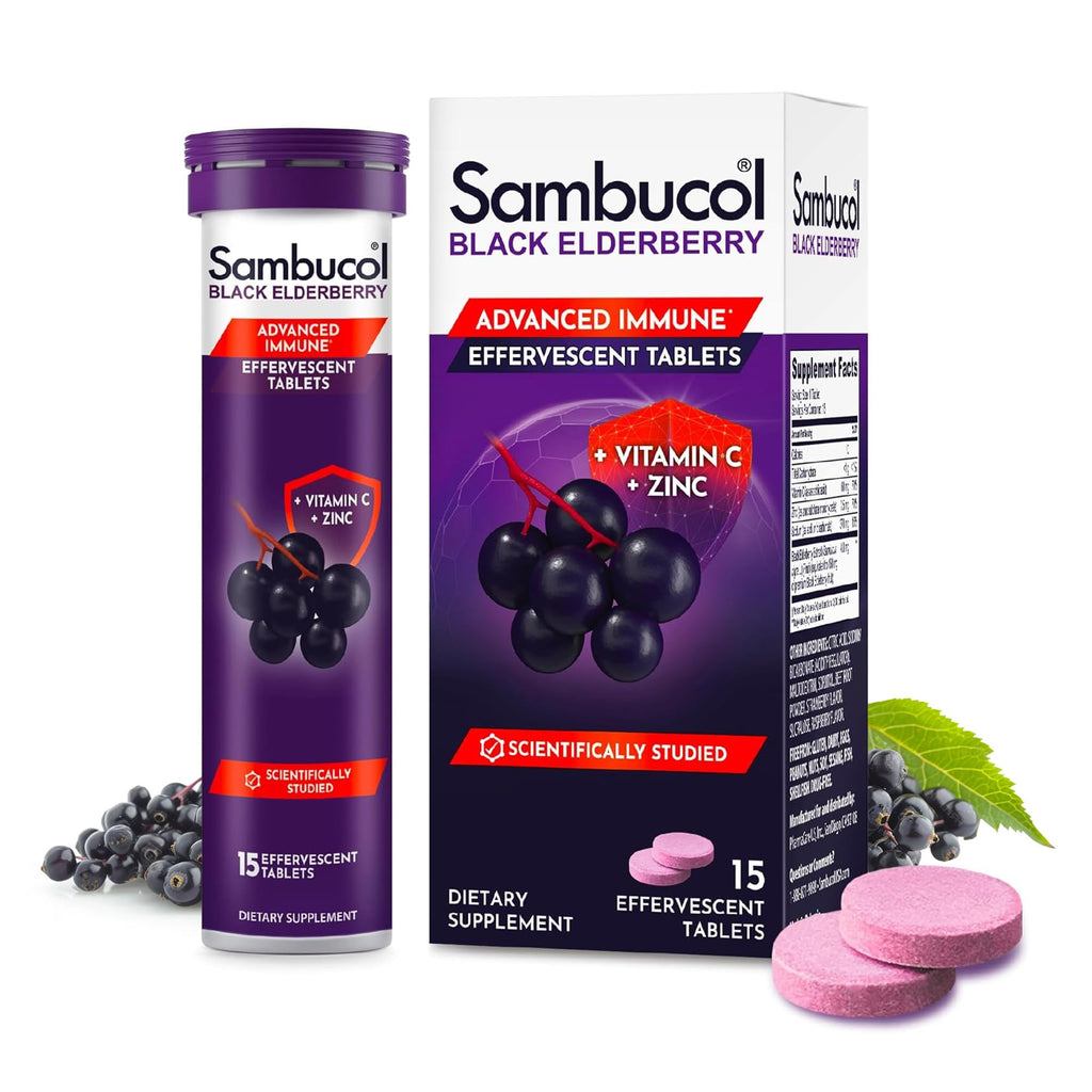 Sambucol elderberry effervescent tablets