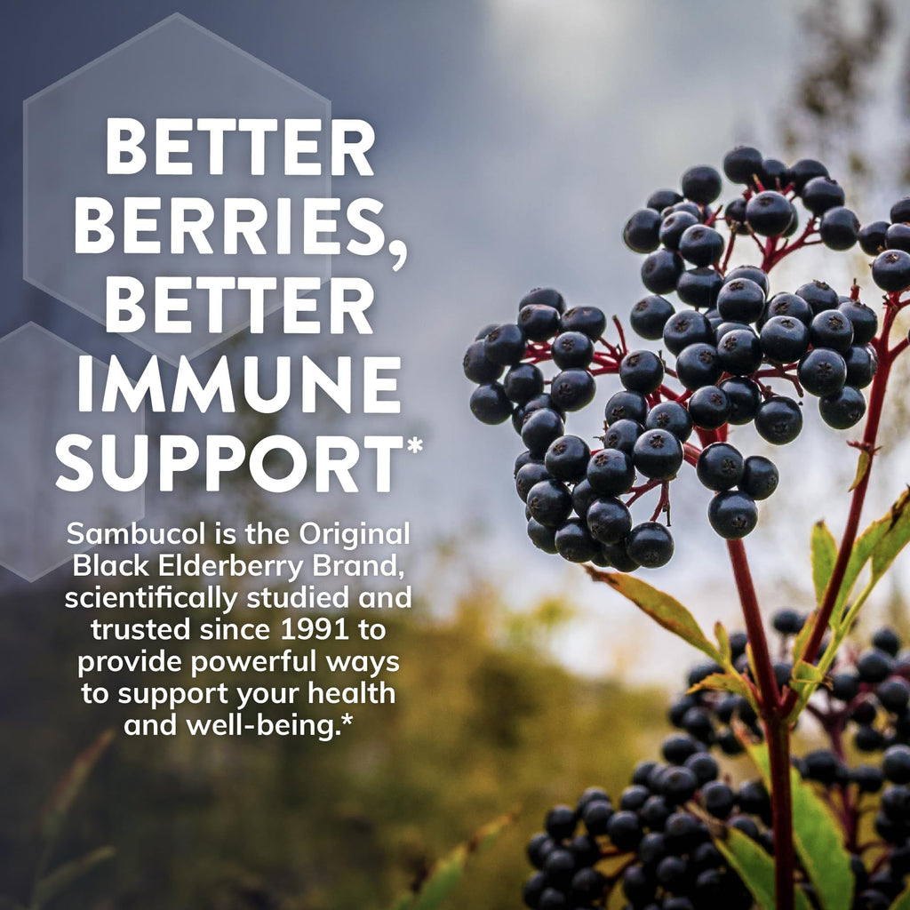 Sambucol elderberry for cold and flu relief
