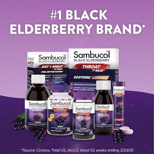 Sambucol elderberry for daily health boost