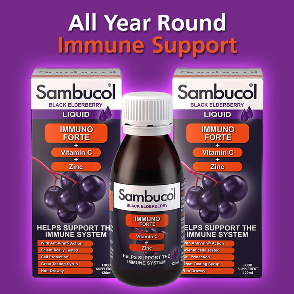 Sambucol elderberry for family health