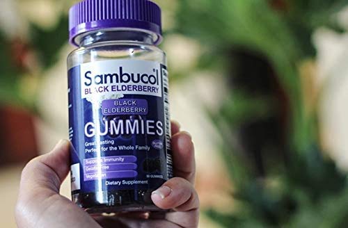 Sambucol elderberry gummies for cold season