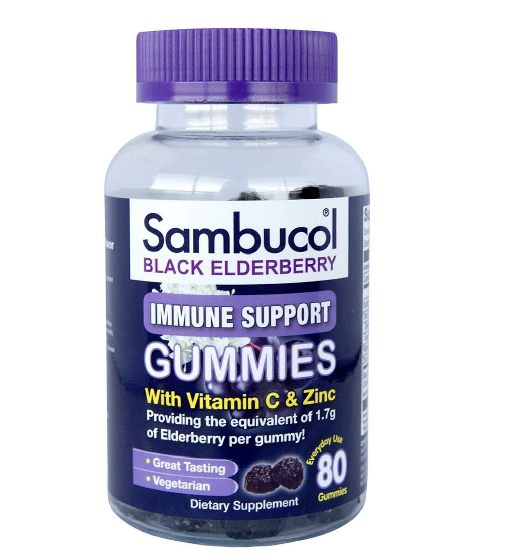 Sambucol elderberry gummies for immunity