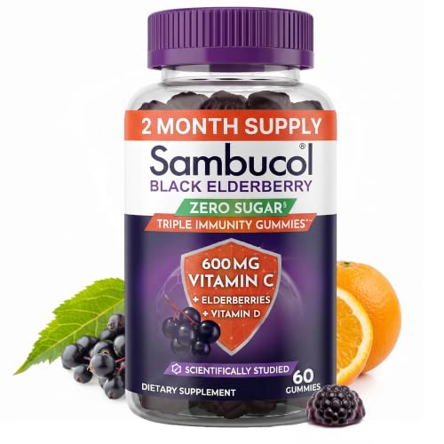 Sambucol elderberry gummies for immunity