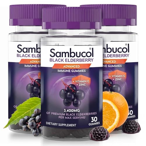 Sambucol elderberry gummies for immunity