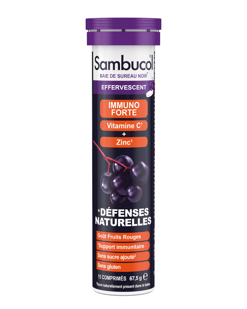 Sambucol elderberry immune support tablets