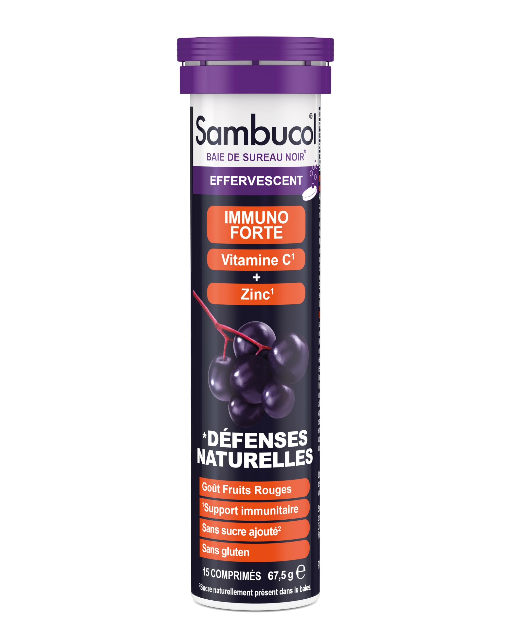 Sambucol elderberry immune support tablets