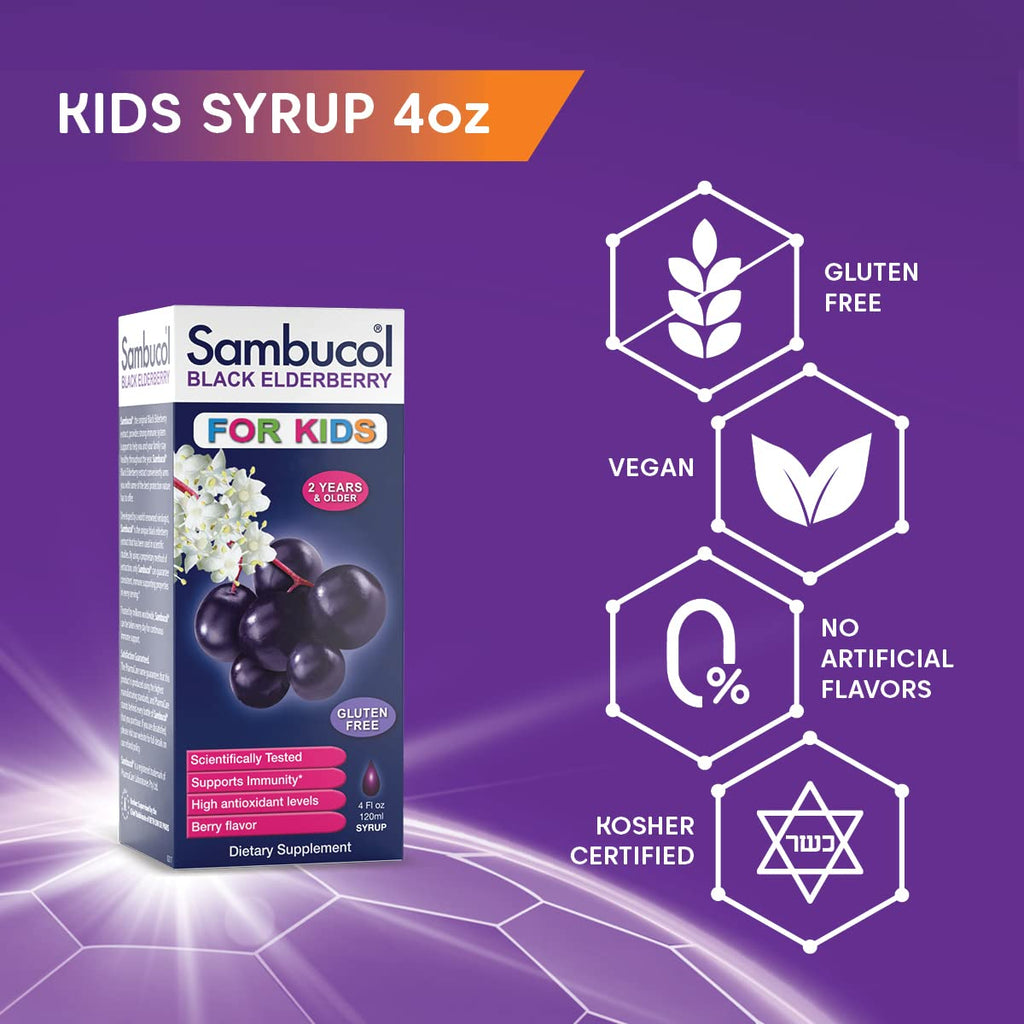 Sambucol elderberry syrup benefits