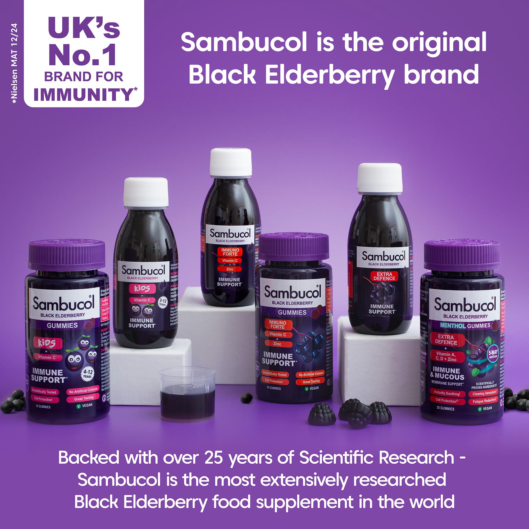 Sambucol elderberry syrup for adults