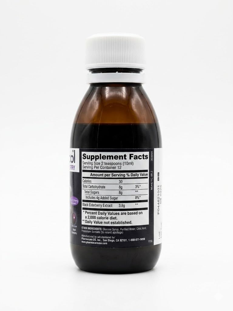 Sambucol elderberry syrup for everyday health