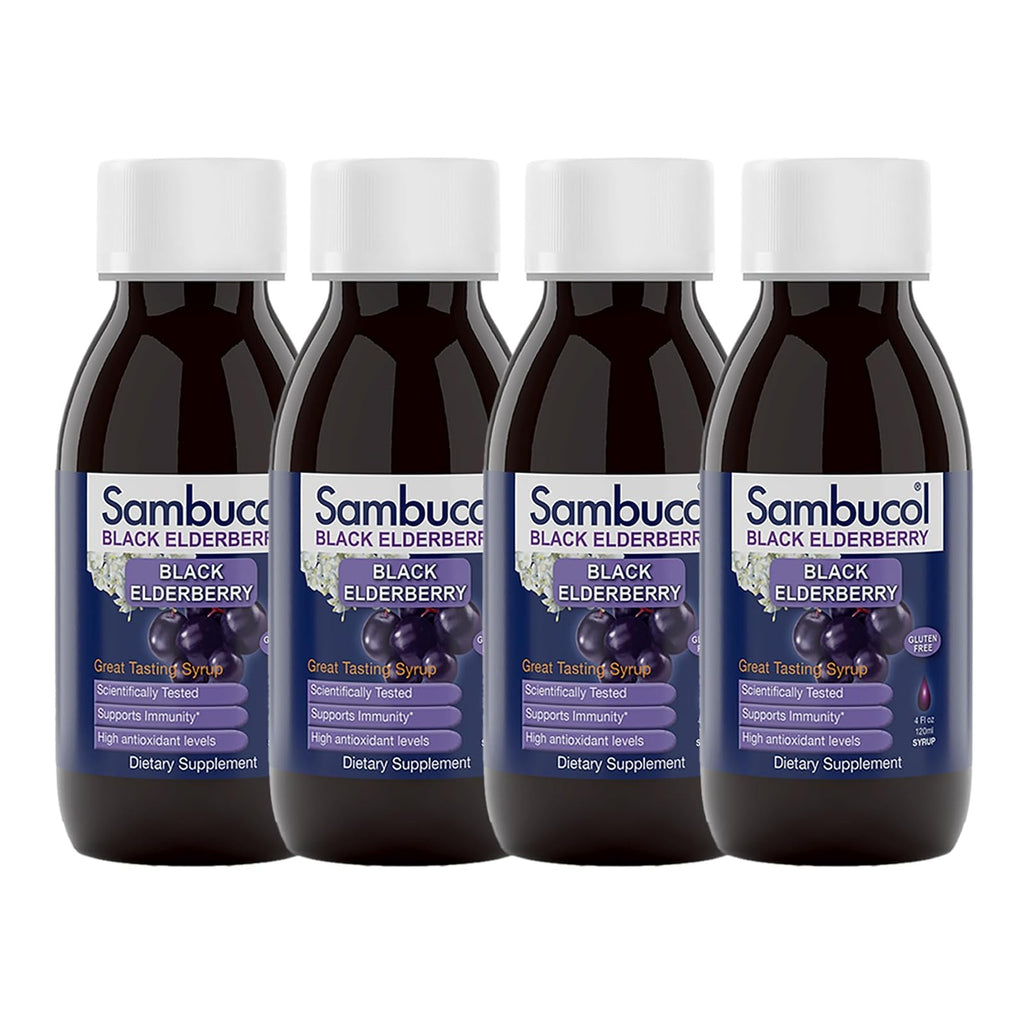 Sambucol elderberry syrup for immunity