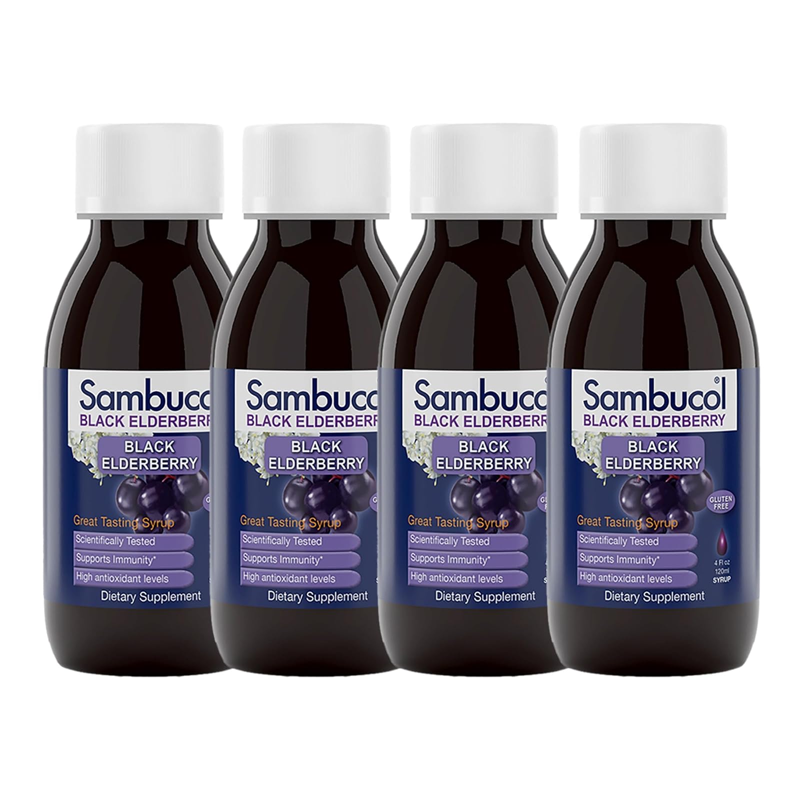 Sambucol elderberry syrup for immunity