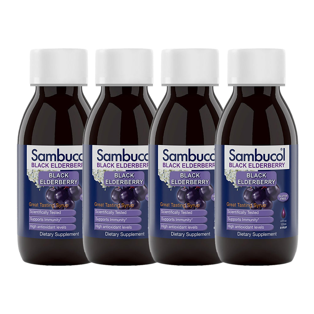 Sambucol elderberry syrup for immunity