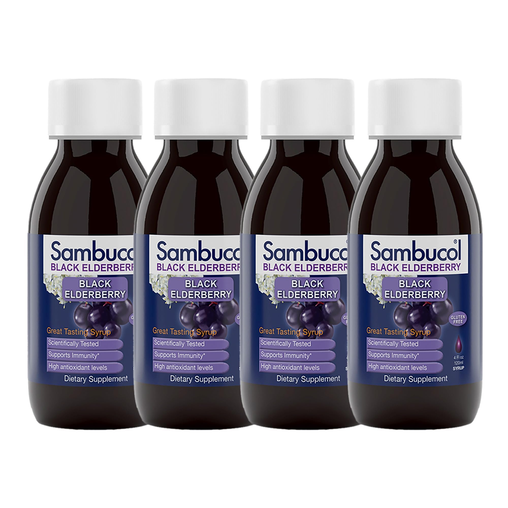 Sambucol elderberry syrup for immunity