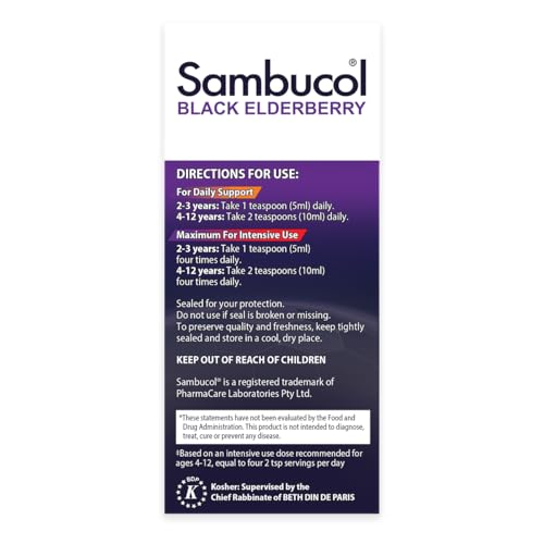 Sambucol elderberry syrup reviews