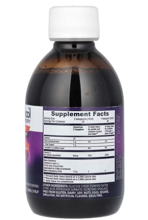 Sambucol syrup for effective immune support
