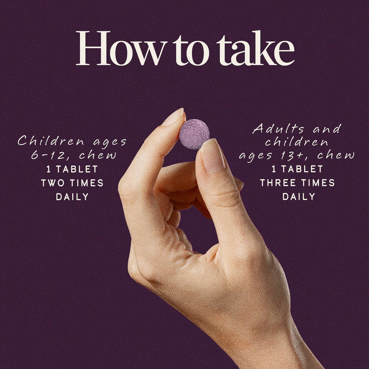 sambucus chewable tablets for kids