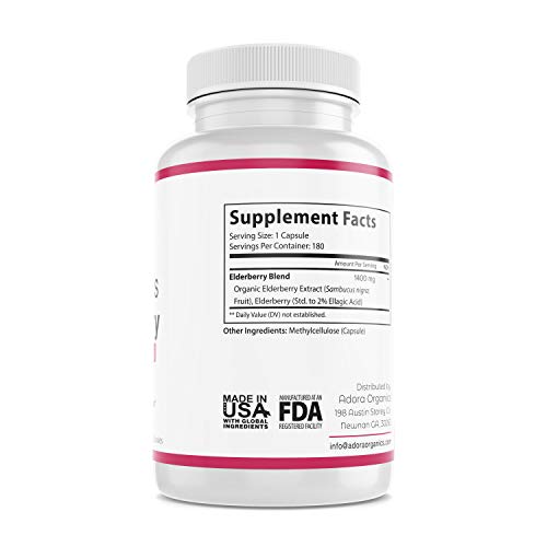 Sambucus elderberry for healthy living