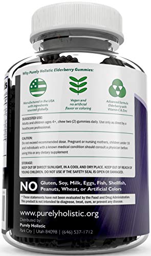 sambucus elderberry gummies for better health
