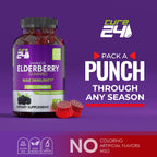 Sambucus elderberry gummies for cold season