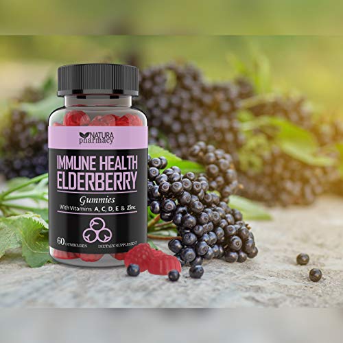 Sambucus elderberry gummies for energy