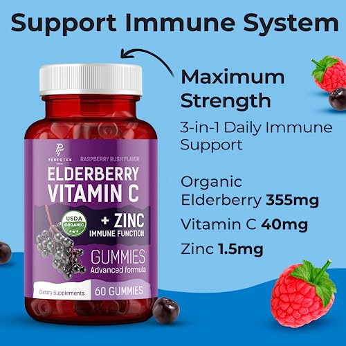 Sambucus elderberry gummies for health